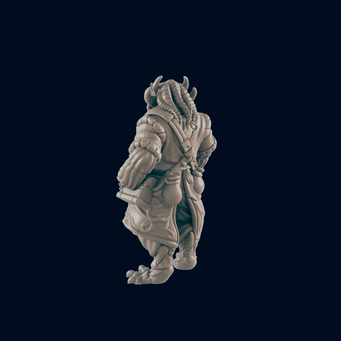 NPC Dragonborn Male Merchant 3D Print Resin Scale Dnd - Etsy