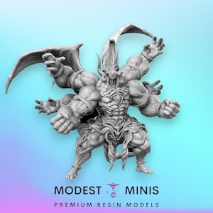 100mm Fiend - 32mm Scale Dnd Miniature | Dungeons and Dragons | JRPG ...