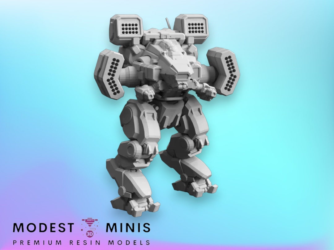 Viking VKG Mech Mini Sci Fi Robot - Etsy