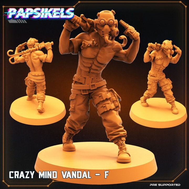 Crazy Mind Vandal F Resin Scale Alien Miniature RPG Sci - Etsy