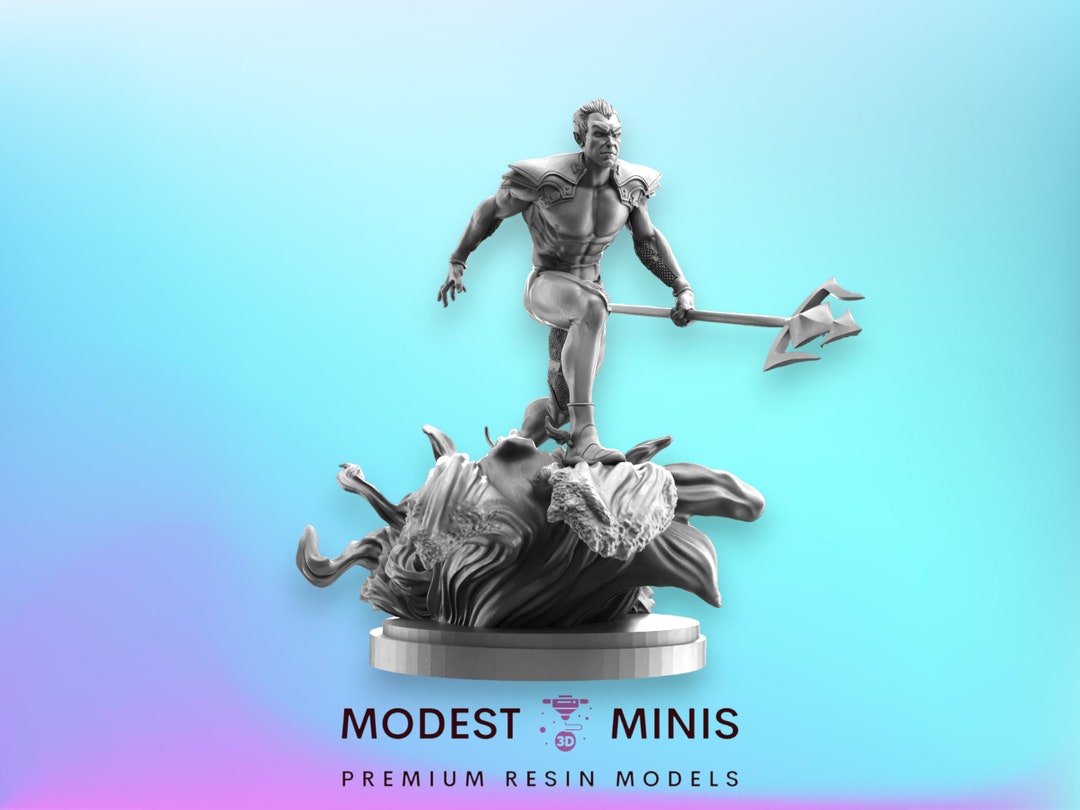 Steamy Birdfish - 40mm Scale Miniature | Dnd Mini | Superhero Miniature ...