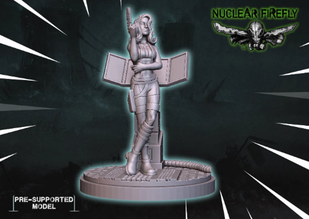 Blue Ravager Crisis Protocol 40mm Scale Mini Fantasy D&D Superhero ...