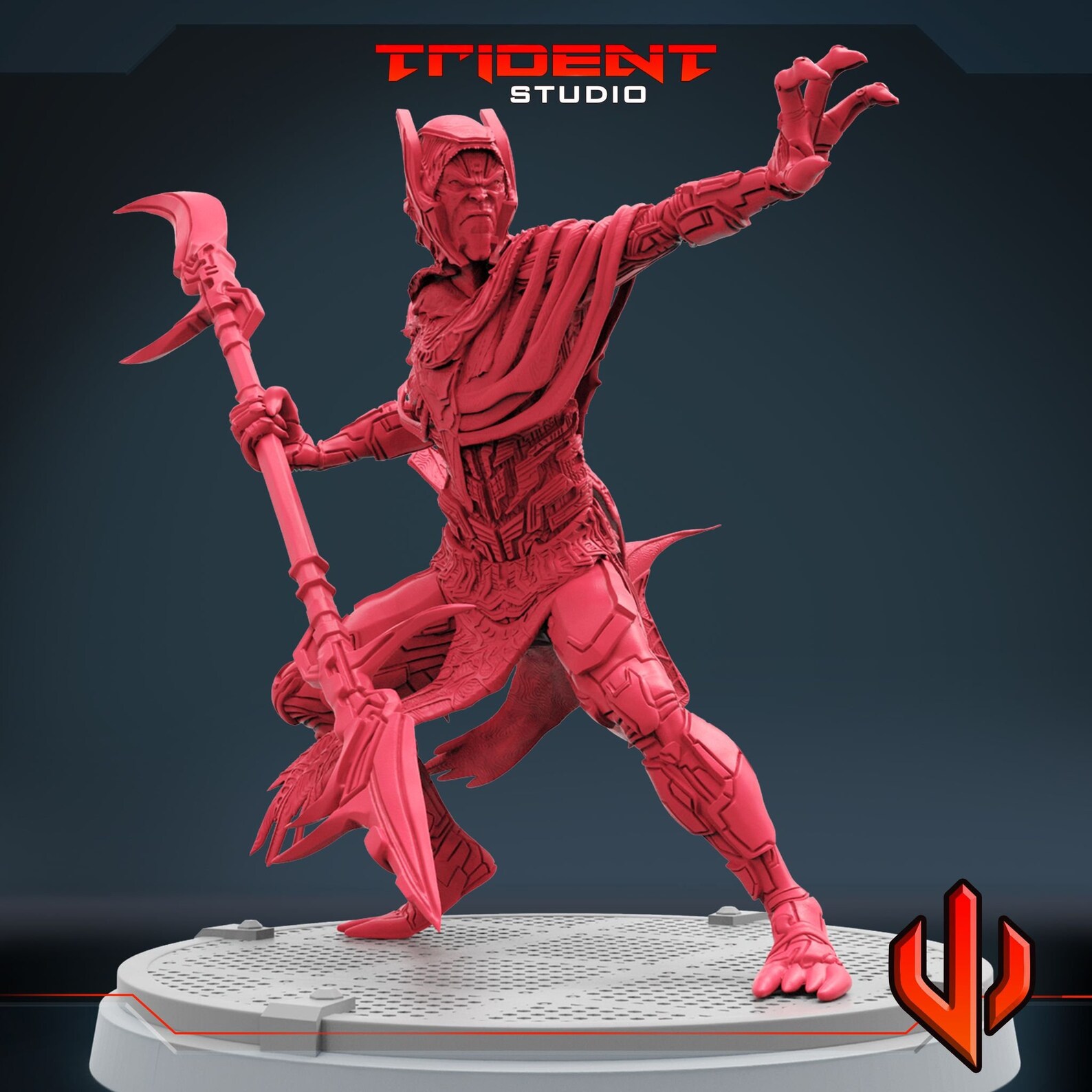 Glaive Fighter A 40mm Crisis Protocol Miniature Dnd Mini - Etsy