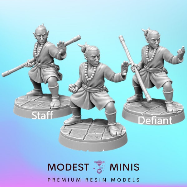 Miniature Monks - Etsy