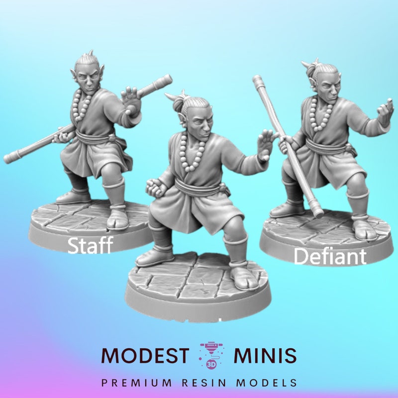 Miniature Monks - Etsy