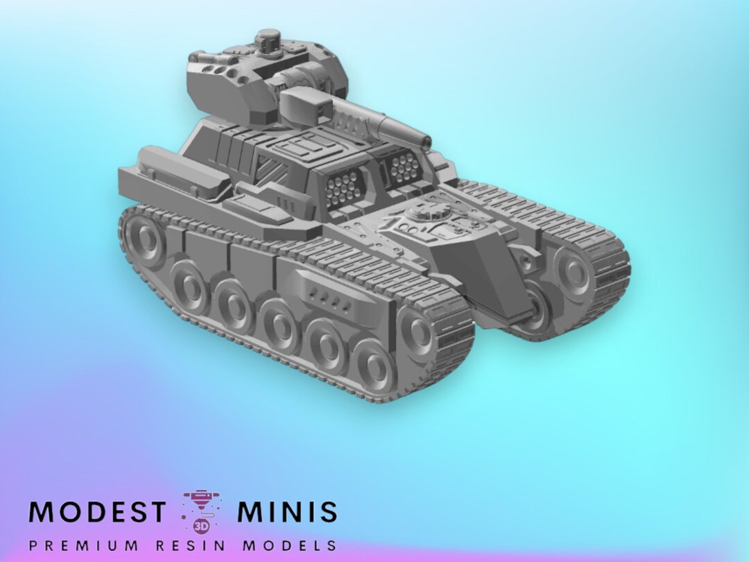 Areso Medium Support Tank Mech Mini Sci Fi Robot Sir Mortimer Bombito ...