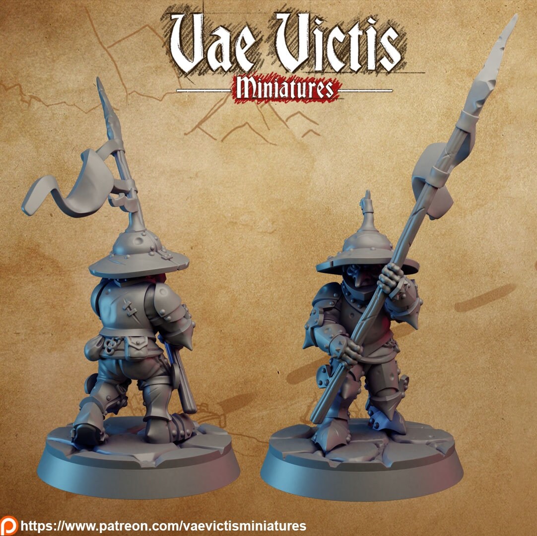 Modular Goblins 28mm or 32mm Scale Dnd Miniature Dungeons - Etsy