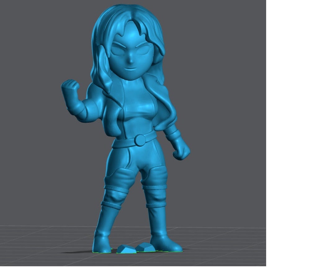 Chibi Southern Belle - Resin Mini | Survivors | Superhero Miniature ...