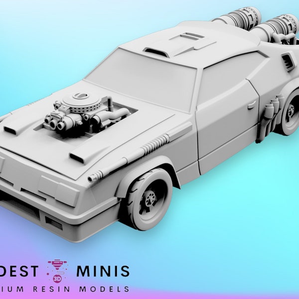 Cyberpunk Car Miniature - Etsy