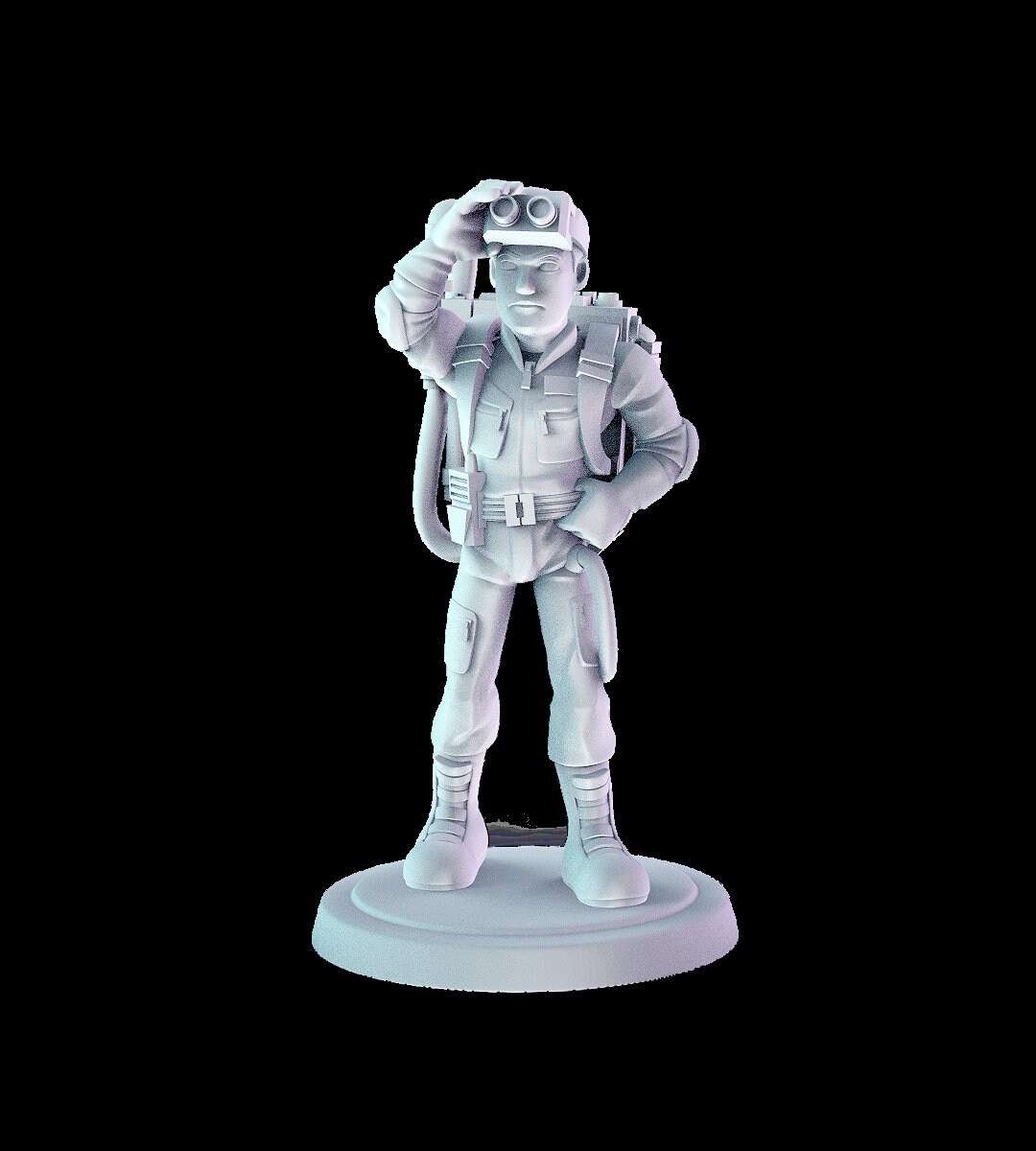 Ghostfighter 3 | Resin 3D Printed Mini | Survivor | Dnd | Superhero ...