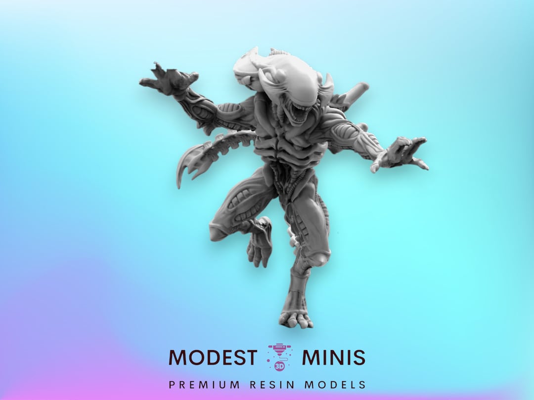 Alien Xeno Brood Grabber - 32mm Scale Alien Miniature | RPG | Sci Fi ...