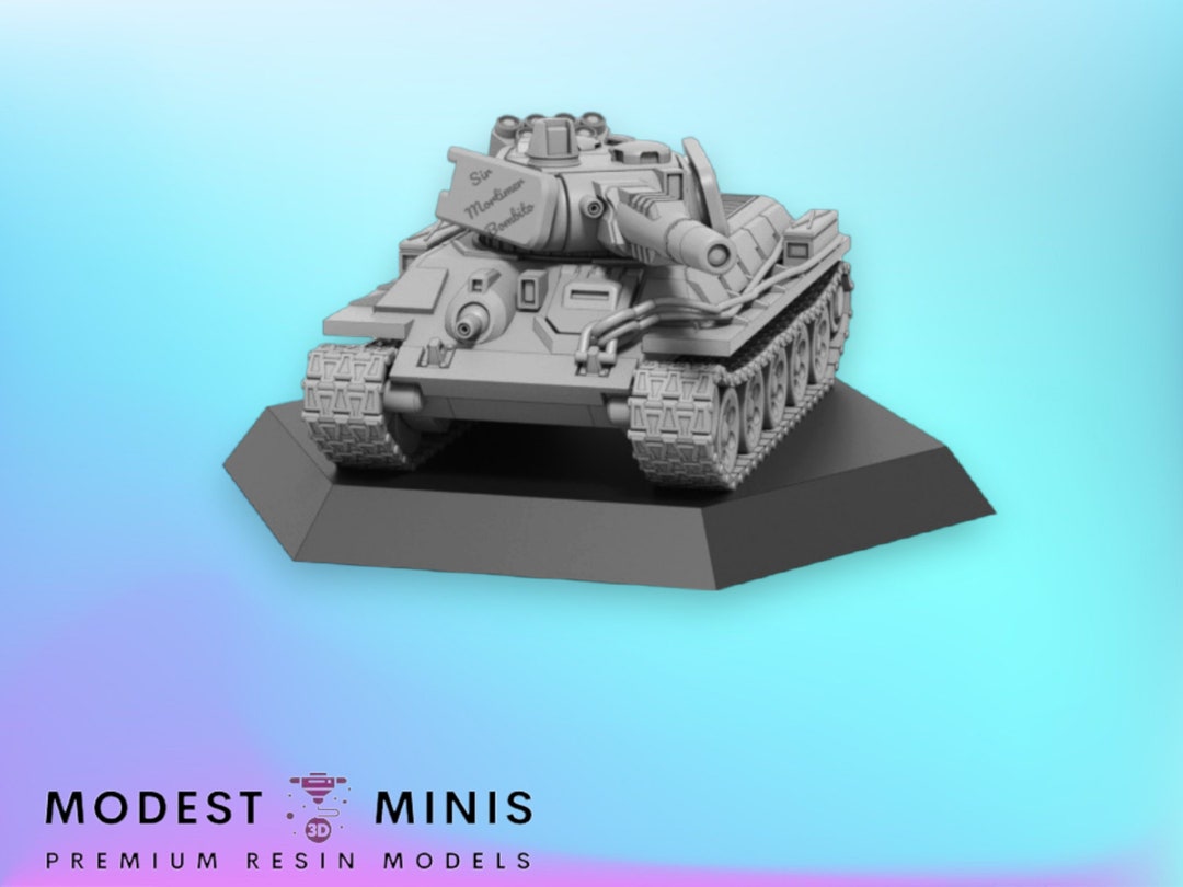 T3034 Medium Tank Mech Mini Sci Fi Robot Sir Mortimer Bombito - Etsy Canada