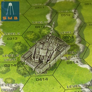 Leo3a11 Heavy Tank Mech Mini Sci Fi Robot Sir Mortimer Bombito - Etsy