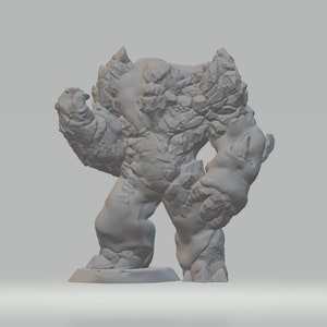 55mm Ice Elemental - 32mm Miniature - Dnd Miniature Dungeons and ...