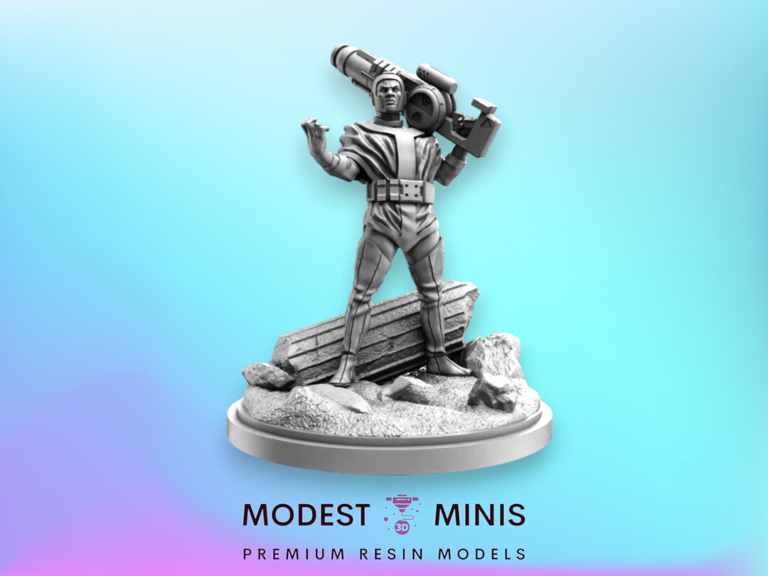 Klang the Ruler - 40mm Miniature | Dnd Mini | Superhero | C27 - Etsy