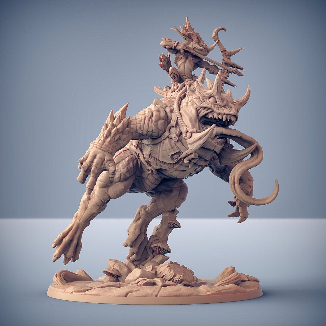 32mm Scale DnD Miniature Dungeons and Dragons Mini 5E Fantasy 100mm ...