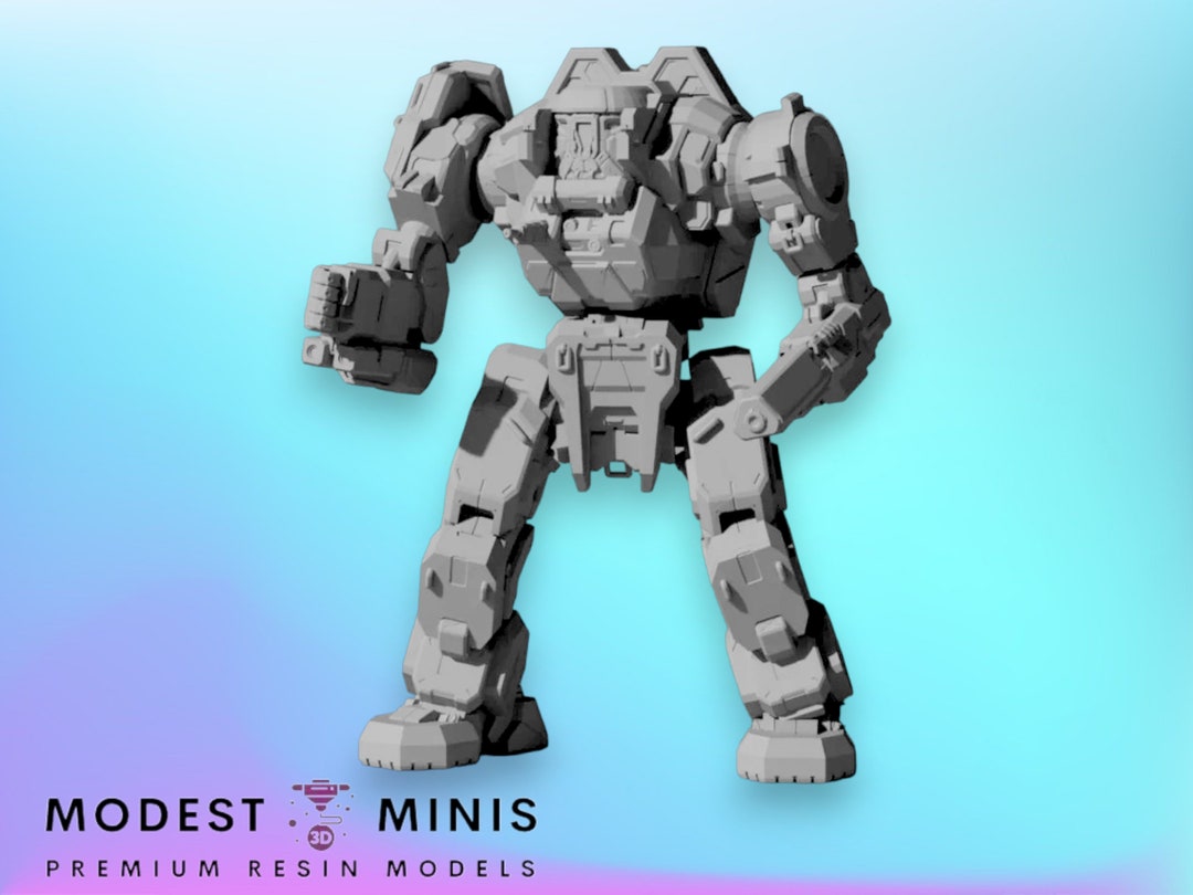 Executioner EXE Mech Mini Sci Fi Robot - Etsy Portugal