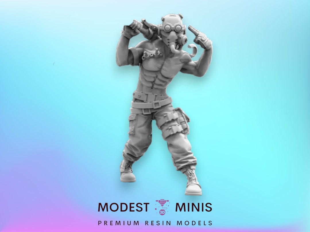 Crazy Mind Vandal F - Resin Scale Alien Miniature | RPG | Sci Fi ...