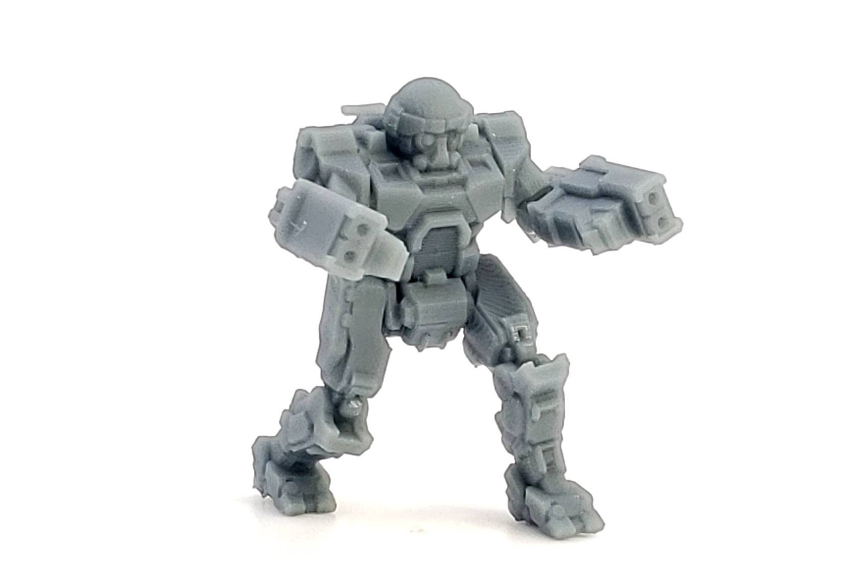 Commando COM Battletech Mini Mechwarrior - Etsy
