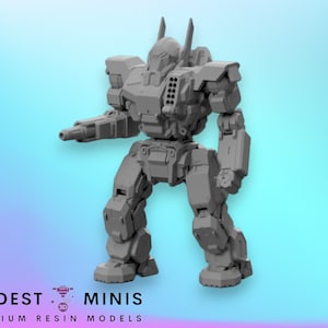 Valkyrie VLK-QA Light Mech Lance Mini Sci Fi Robot - Etsy