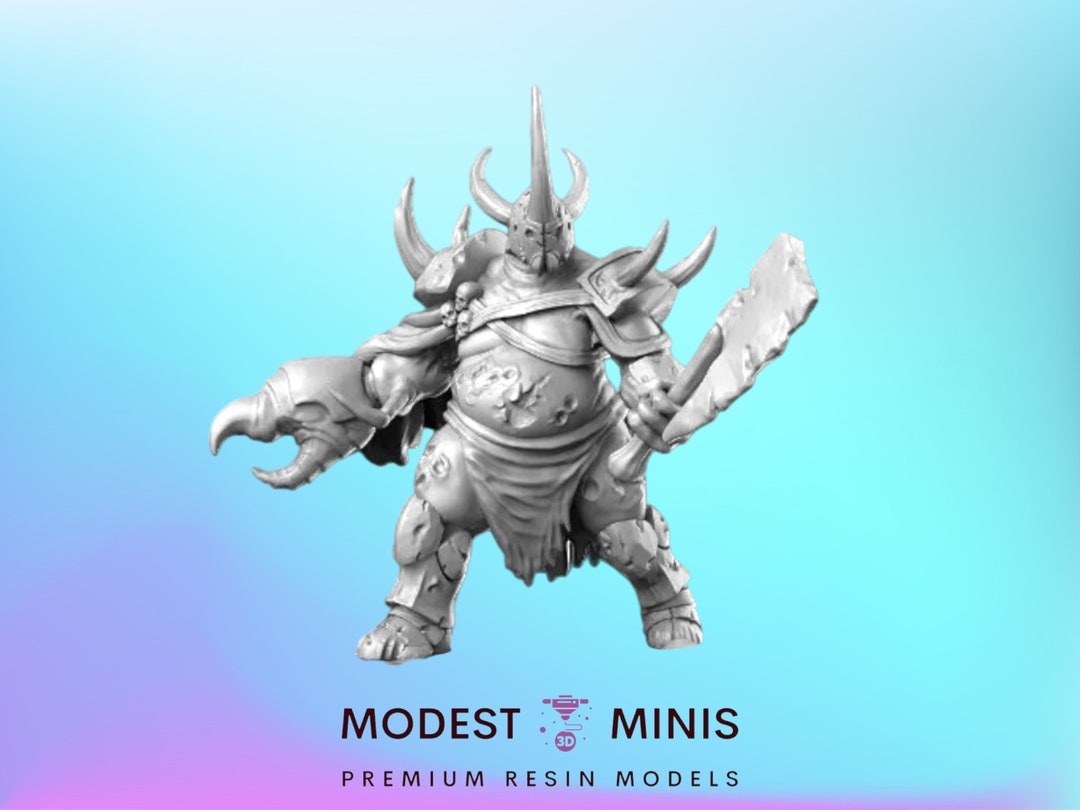 Atlas Butcher - 32mm Scale Dnd Miniature | Dungeons and Dragons | JRPG ...