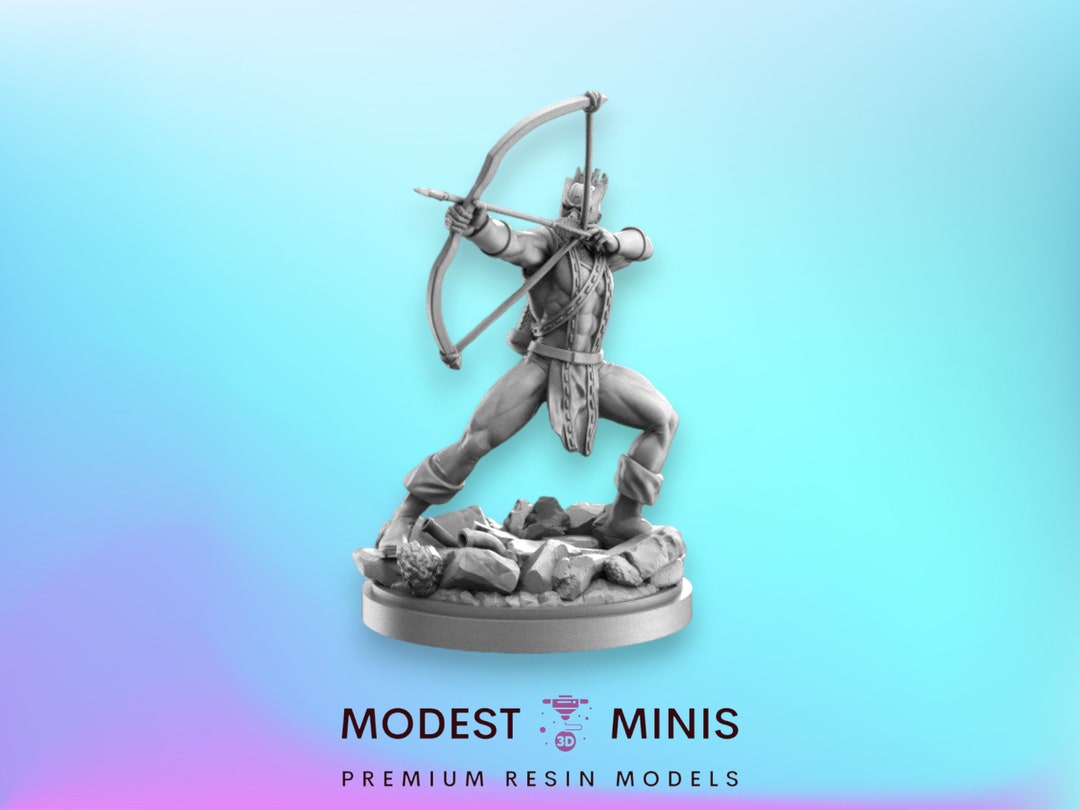 Hawk Hood - 40mm Scale Miniature | Dnd Mini | Superhero Miniature | C27 ...