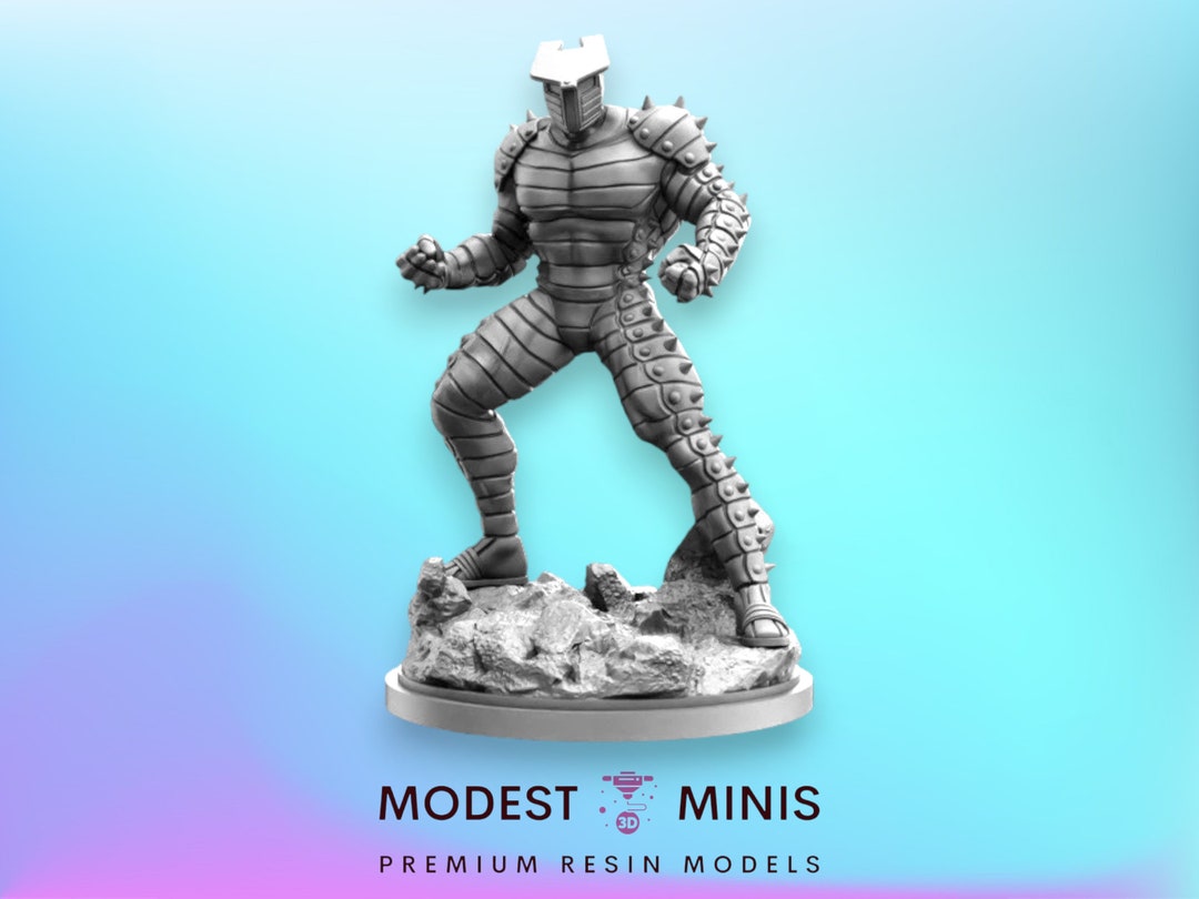 Lazer Face - 40mm Scale Miniature | Dnd Mini | Superhero Miniature ...
