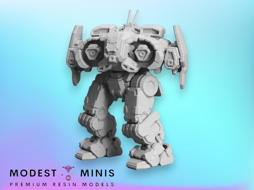 Fafnir FNR Mech Mini Sci Fi Robot - Etsy
