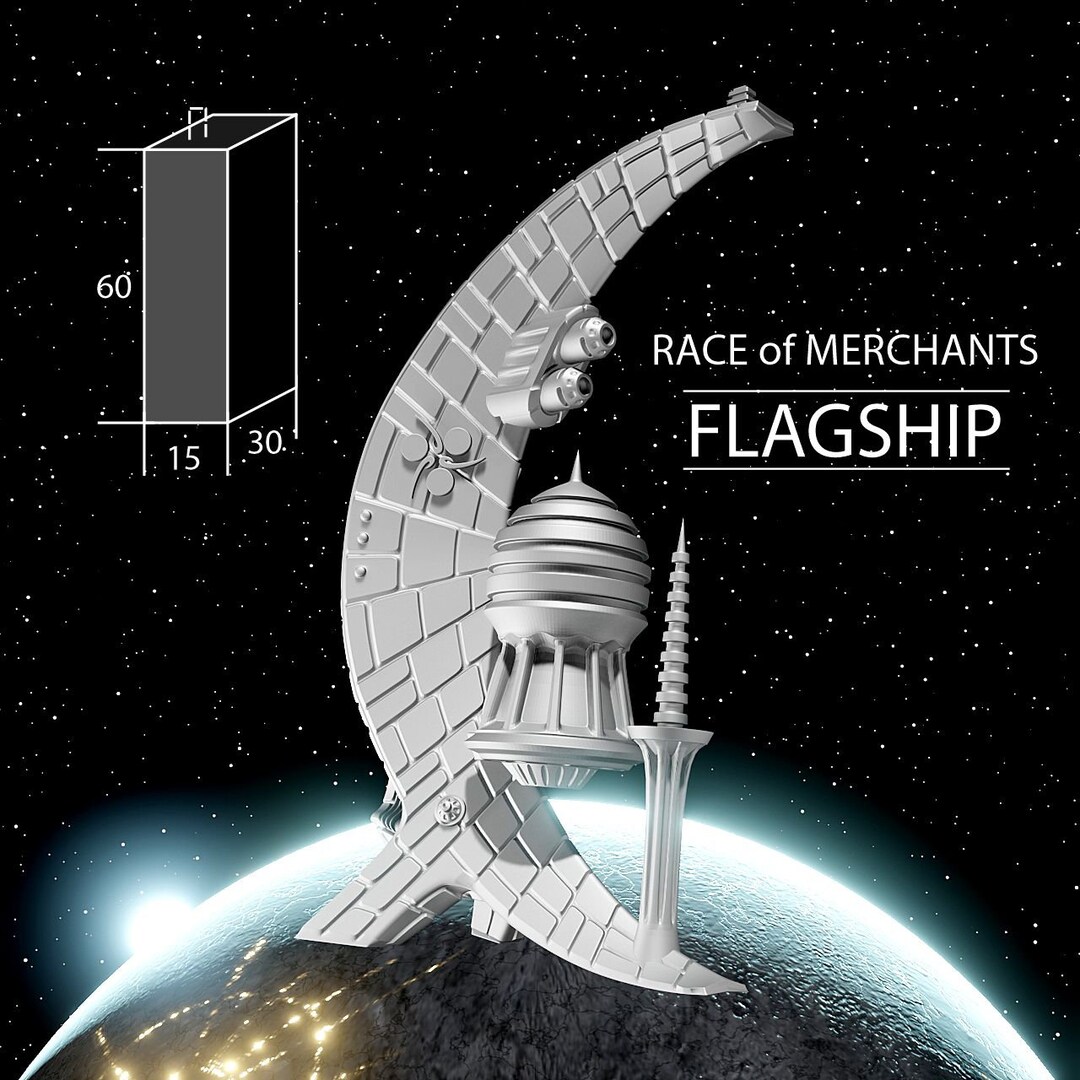 Merchants Flagship - Twilight Imperium | Fleetscale | Starfinder ...