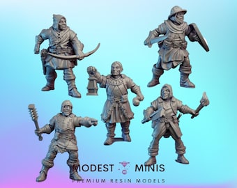 Pangolin Chieftain 28mm 32mm Scale Dnd Miniature Dungeons and Dragons ...