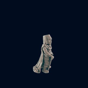 NPC Human Kid Wannabe Hero - 3D Print Resin Scale Dnd Miniature ...