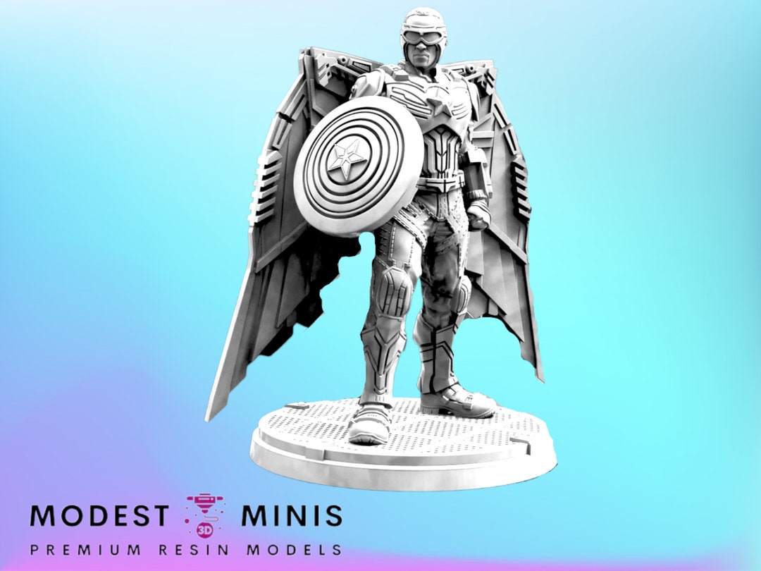 Bird of Prey Standby - 40mm Miniature | Dnd Mini | Superhero | Trident ...