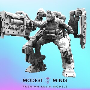 PMC Exoskeleton C Cyberpunk Miniature RPG Sci Fi Role Playing Dnd ...