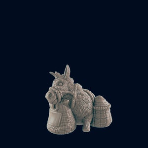 NPC Lazy Donkey - 3D Print Resin Scale Dnd Miniature | Dungeons and ...
