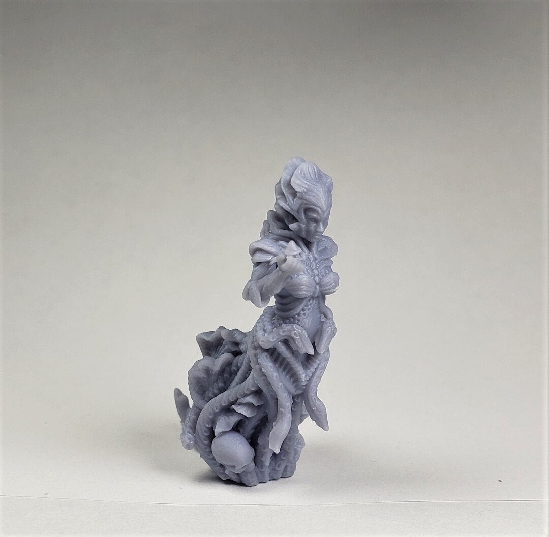 Demon Queen of Fungus - 32mm Miniature - Dnd Miniature Dungeons and ...