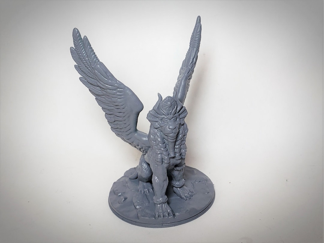 RESIN Sphinx - Large 32mm Scale Miniature - Dnd Miniature Dungeons and ...