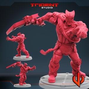 Obsidian Dwarf A 40mm Crisis Protocol Miniature Dnd Mini Superhero ...