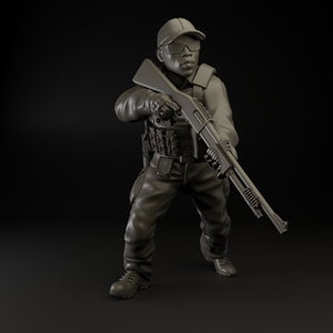 Modern US Police Set - 28mm 32mm Miniature | Military Wargame Mini ...