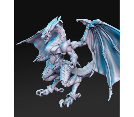 100mm Construct Dragon 32mm Scale Dnd Miniature Dungeons | Etsy