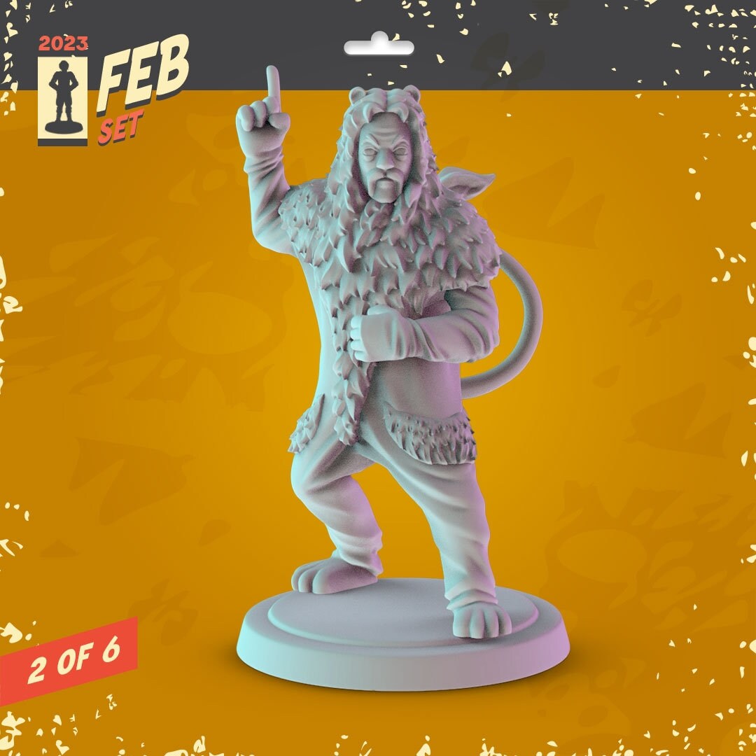 The Coward | Resin 3D Printed Mini | Survivor | Dnd | Superhero ...
