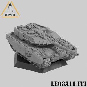 Leo3a11 Heavy Tank Mech Mini Sci Fi Robot Sir Mortimer Bombito - Etsy