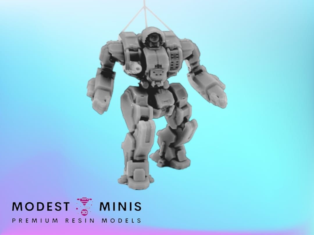 CP-10 Cyclops Mech Mini Sci Fi Robot - Etsy