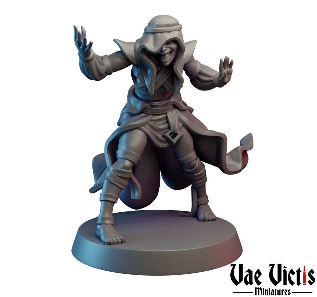 Ancient Warlock - 28mm or 32mm Scale Dnd Miniature | Dungeons and ...