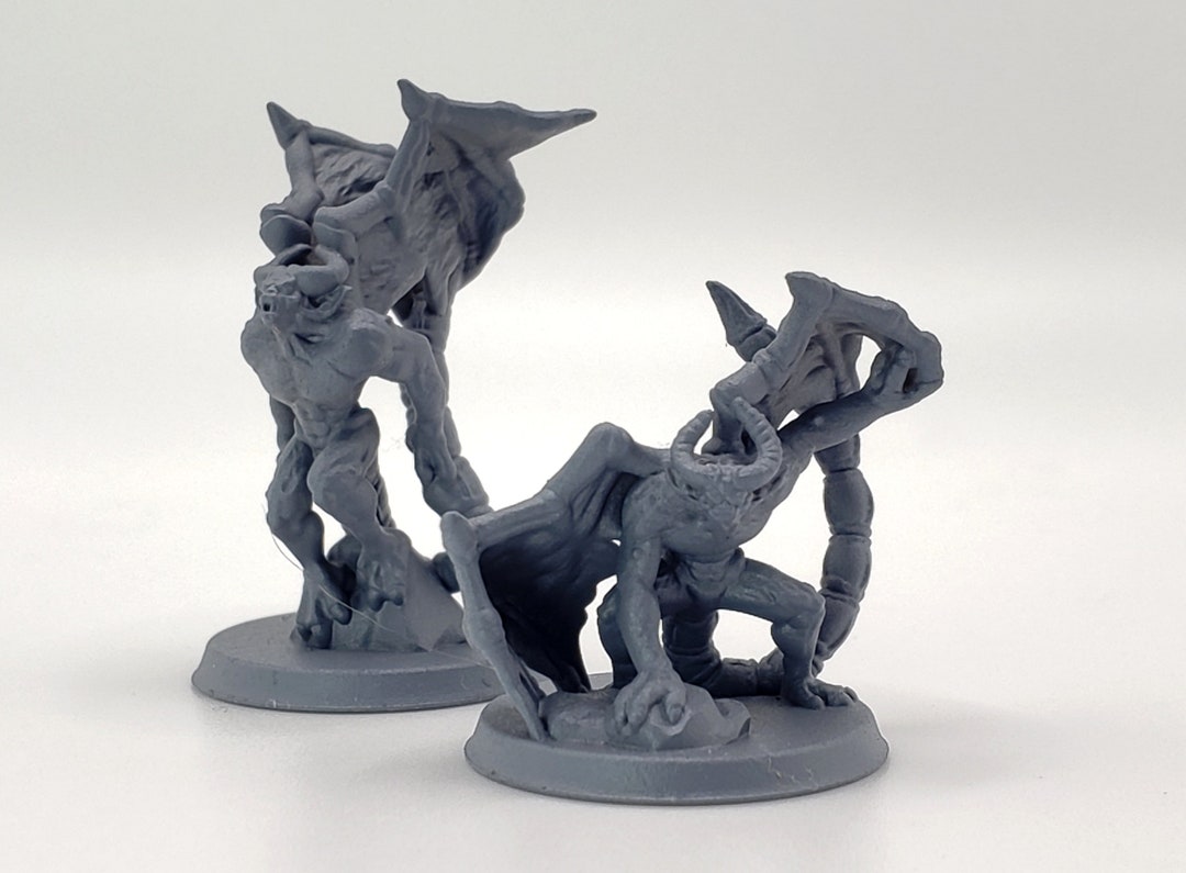 2pc Imp Set - 32mm Scale Dnd Miniature | Dungeons and Dragons Mini | 5E ...