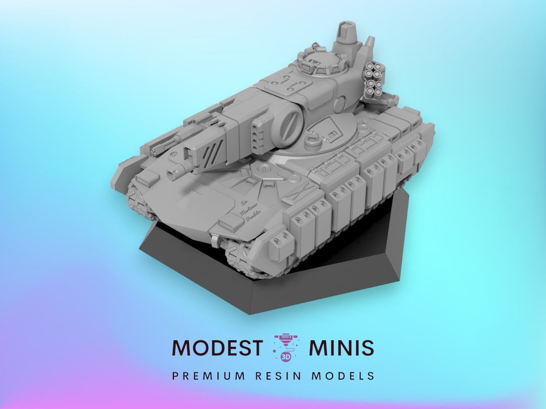 Bulldogi Battle Tank Mech Mini Sci Fi Robot Sir Mortimer Bombito - Etsy