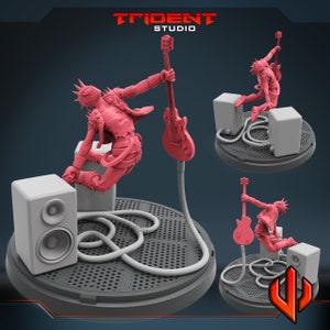 Spider Rocker - 40mm Miniature | Dnd Mini | Superhero | Trident - Etsy