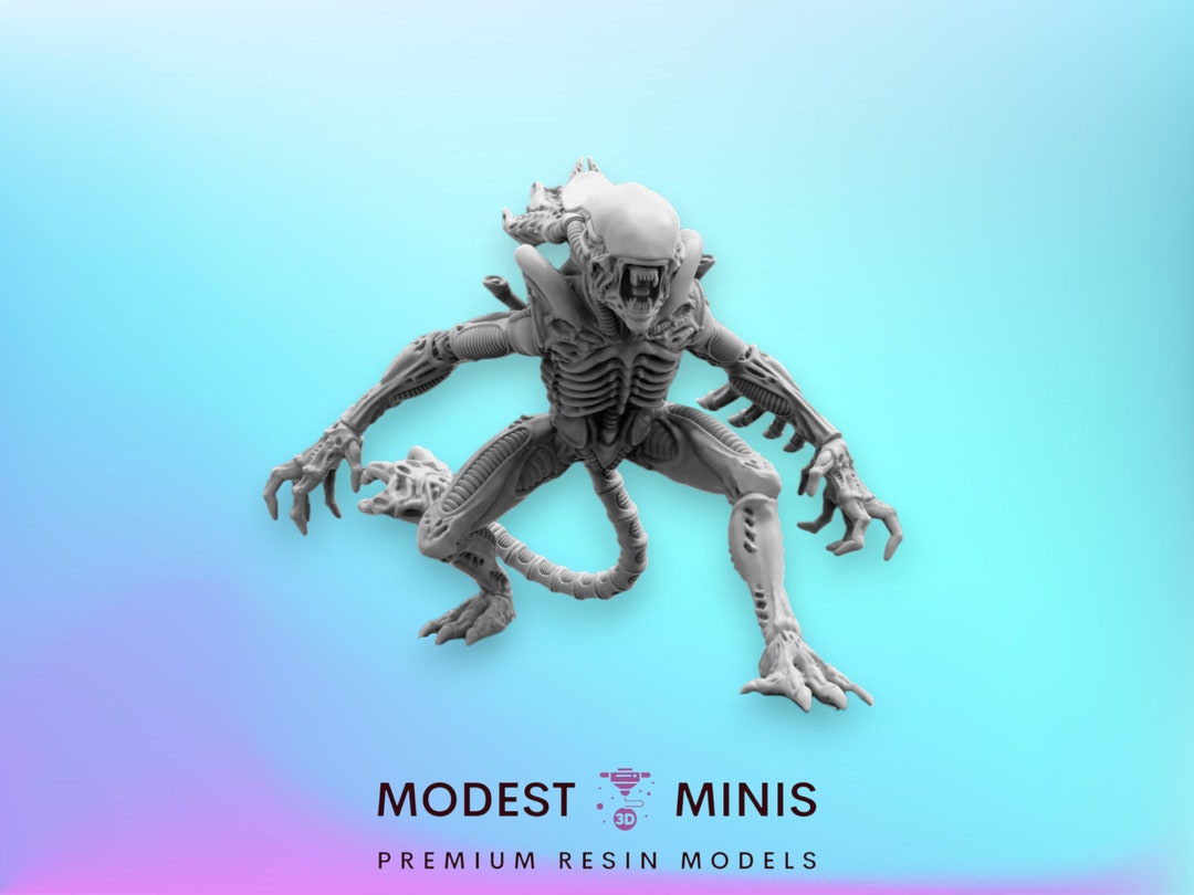 Alien Xeno Monkey Snatcher 32mm Scale Alien Miniature RPG Sci Fi ...