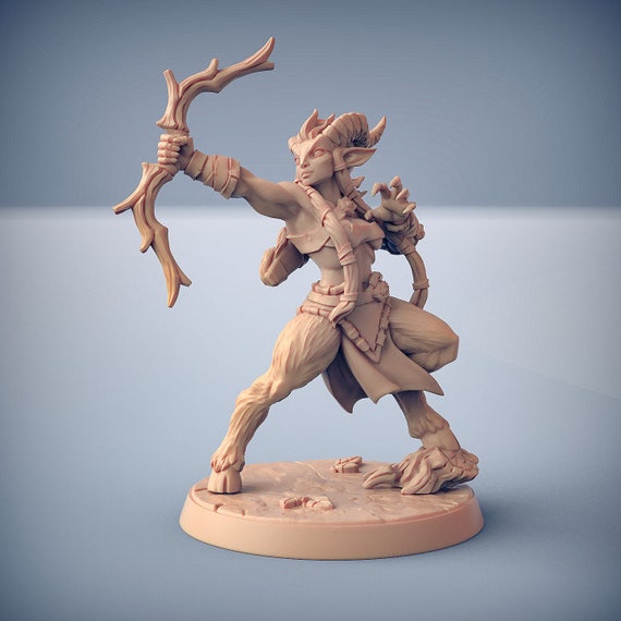 Arverian Satyr Elf E Resin Print Dnd Miniature Dungeons - Etsy