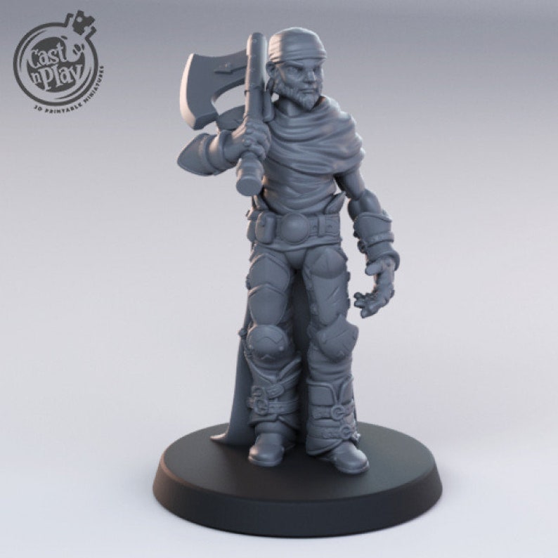 Bandit 3 32mm Scale Dnd Miniature Dungeons and Dragons | Etsy