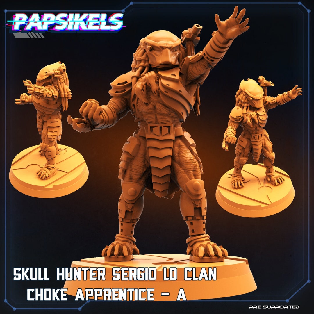 Choke Apprentice A Resin 3D Print Alien Miniature RPG - Etsy